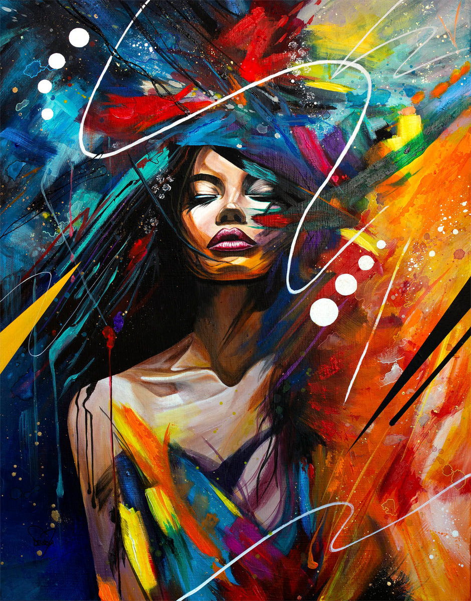 ORIGINAL PAINTING | SHOWER ME WITH LOVE – Art By Devona